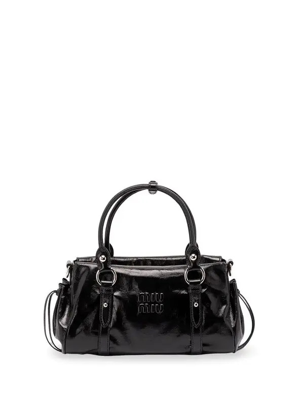 Miu Miu Shiny Leather Handbag - Multicolor