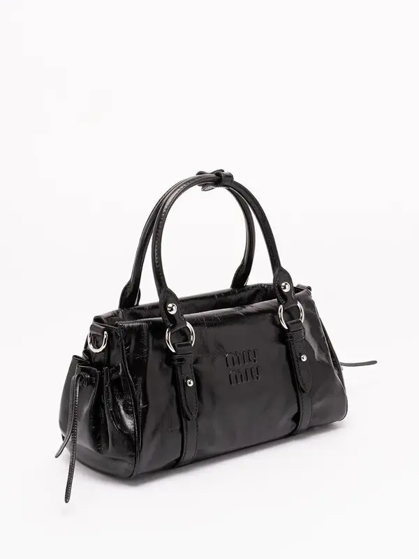 Miu Miu Shiny Leather Handbag - Multicolor