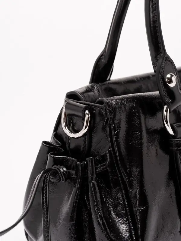 Miu Miu Shiny Leather Handbag - Multicolor