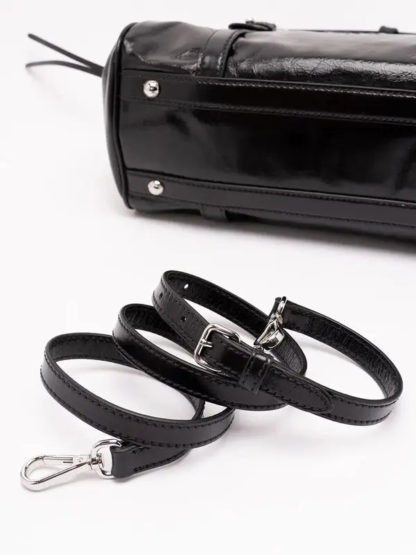 Miu Miu Shiny Leather Handbag - Multicolor