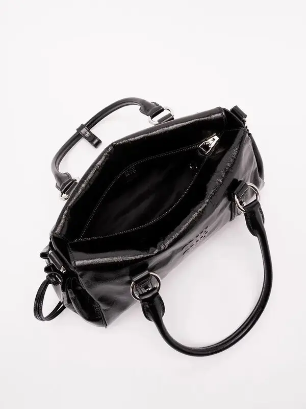 Miu Miu Shiny Leather Handbag - Multicolor