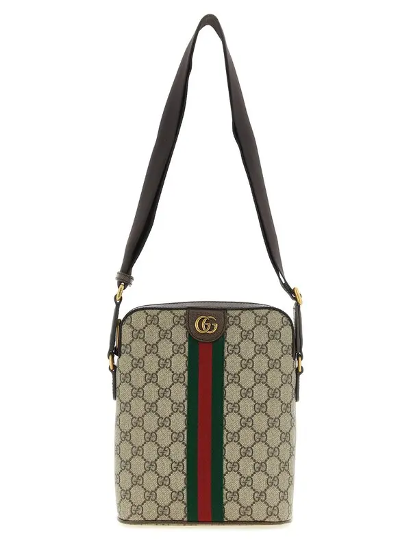 Gucci Ophidia' Small Crossbody Bag - Cream