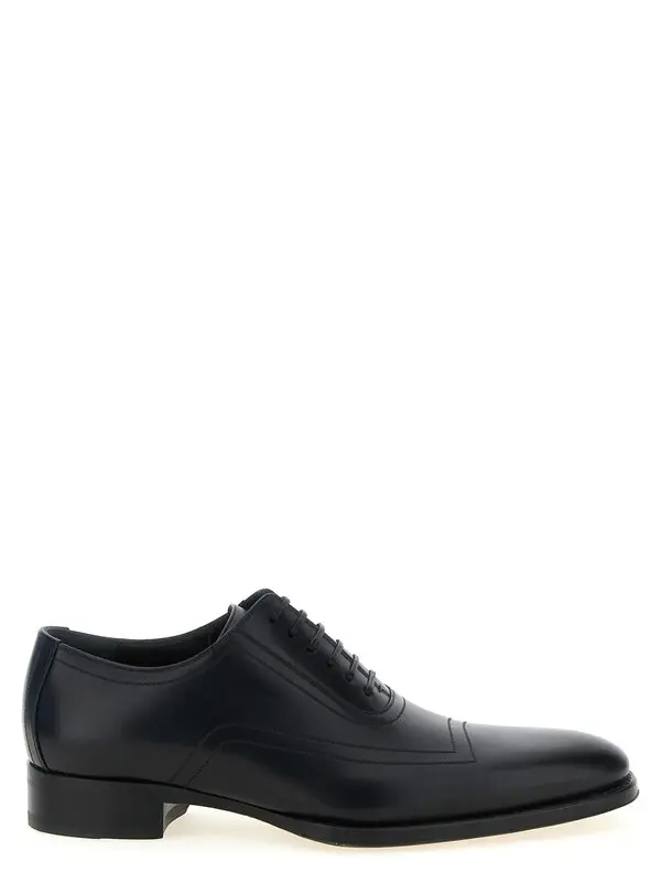Gucci Lace-up Leather - Black