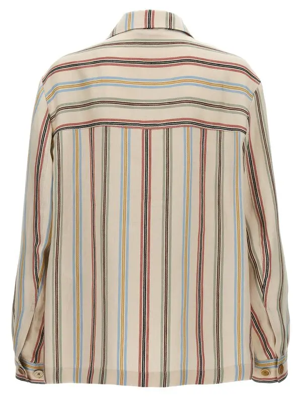 Etro Striped Overshirt - Multicolor