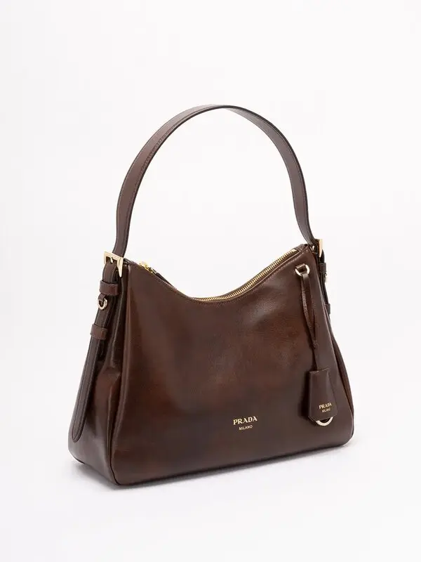 Prada Leather Shoulder Bag - Multicolor
