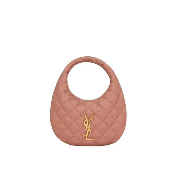 Saint Laurent Icarino Quilted Handbag - Pink