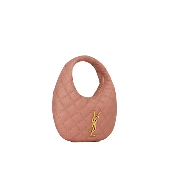 Saint Laurent Icarino Quilted Handbag - Pink