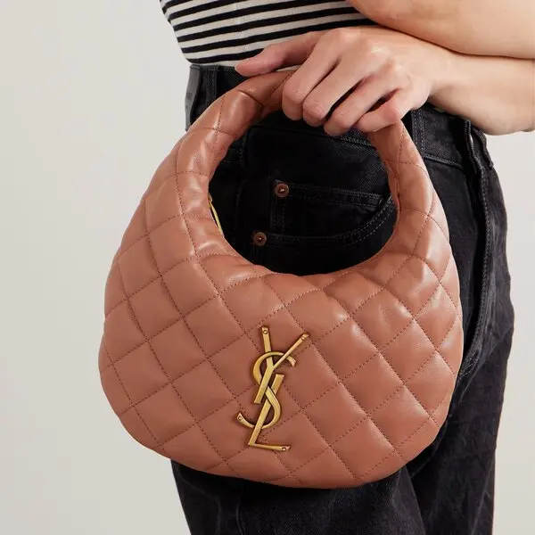 Saint Laurent Icarino Quilted Handbag - Pink