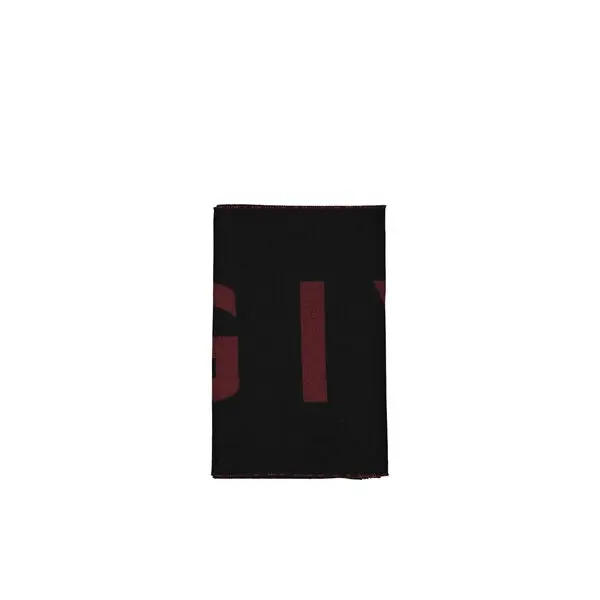 Givenchy Wool Logo Scarf - Black