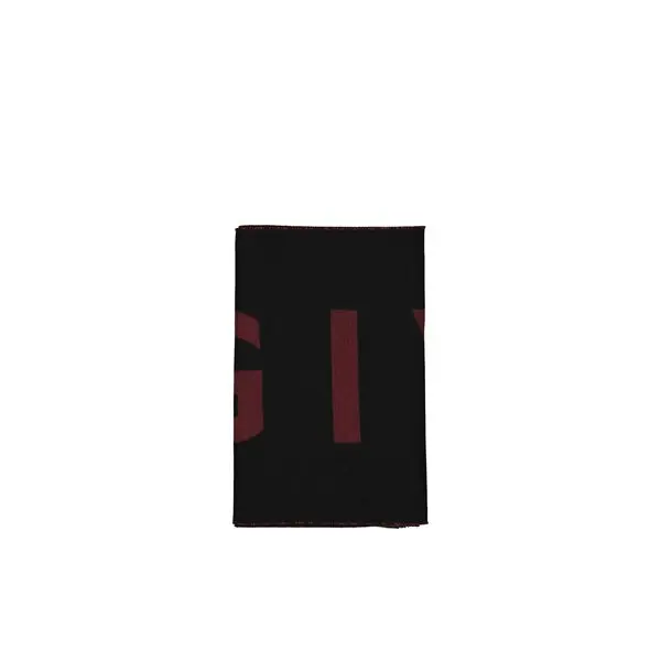 Givenchy Wool Logo Scarf - Black