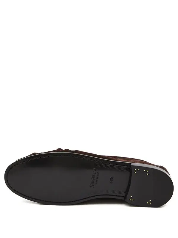 Saint Laurent Le Loafer Supple In Suede