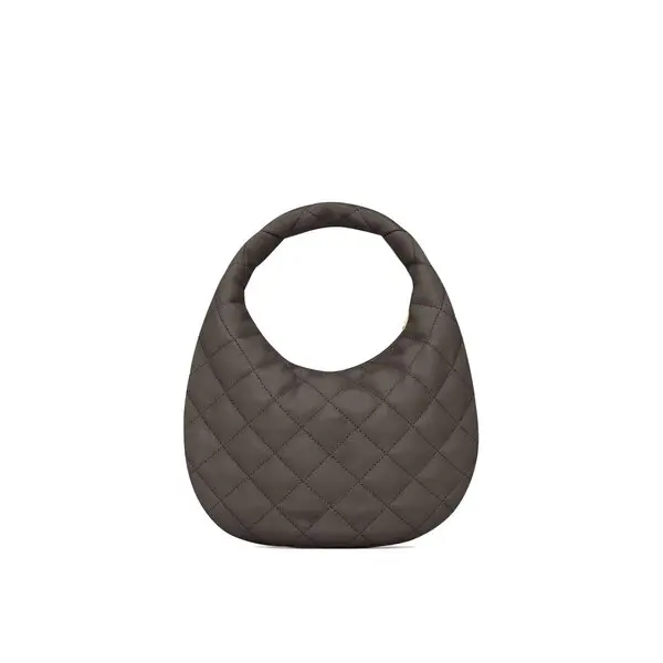 Saint Laurent Icarino Quilted Handbag - Gray
