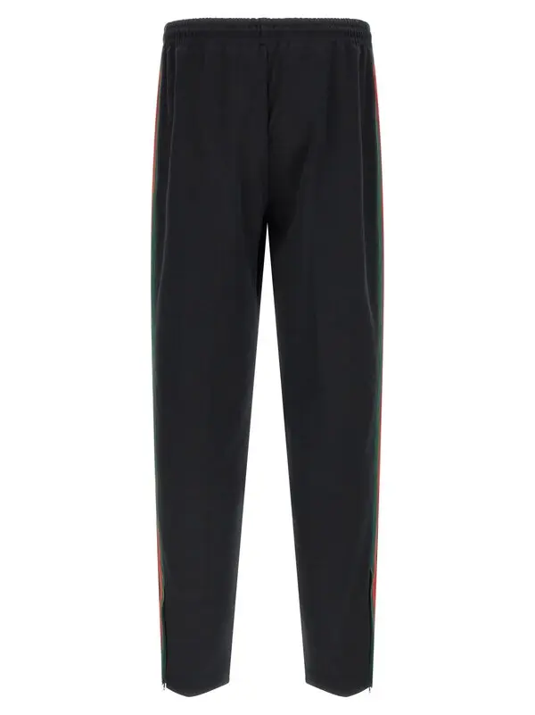 Gucci Nastro Web' Joggers - Blue