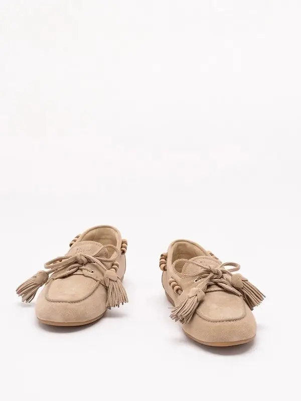 Miu Miu Suede Tassel Loafers