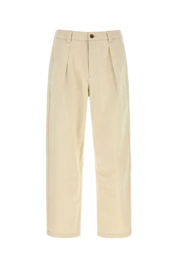 A.p.c. Sand Cotton Blend Renato Pant