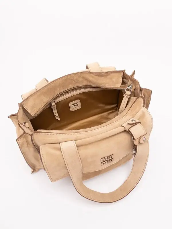 Miu Miu Utilitaire` Shopping Bag - Multicolor