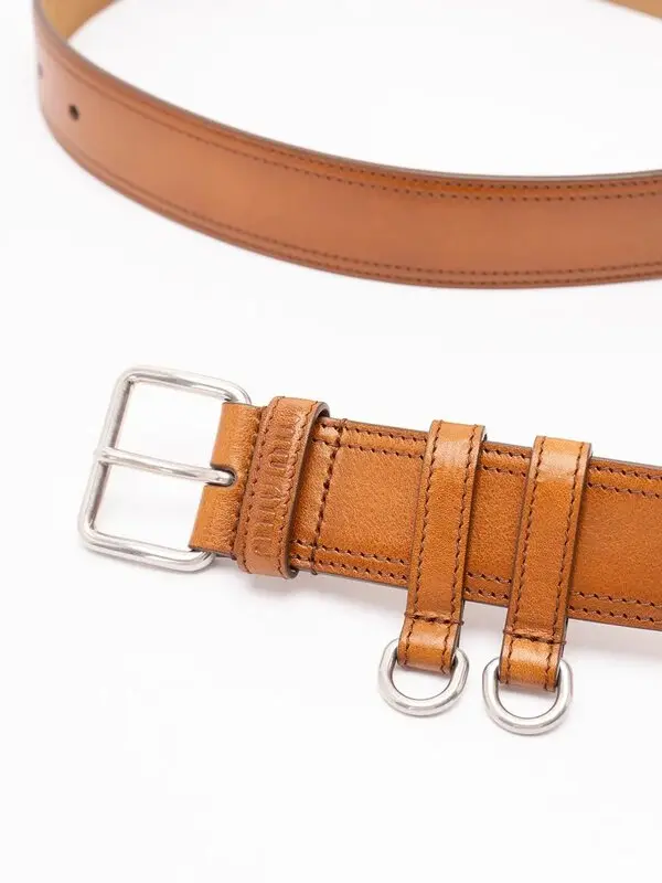Miu Miu Leather Belt - Multicolor