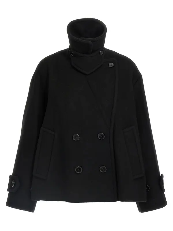 Chloé Double Breasted Wool Coat