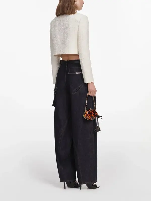 SELF-PORTRAIT Boucle Lace Collar Jacket
