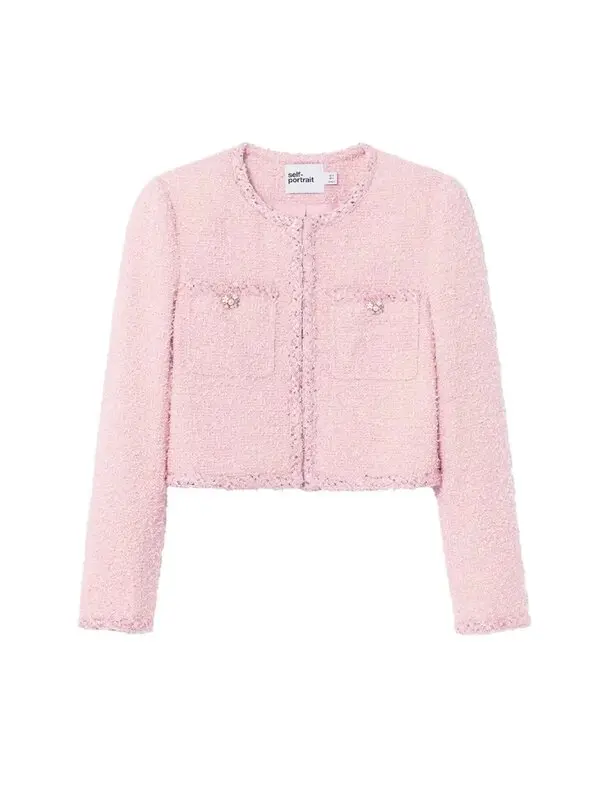 SELF-PORTRAIT Boucle Jacket
