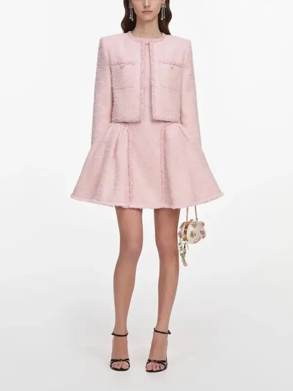 SELF-PORTRAIT Boucle Jacket