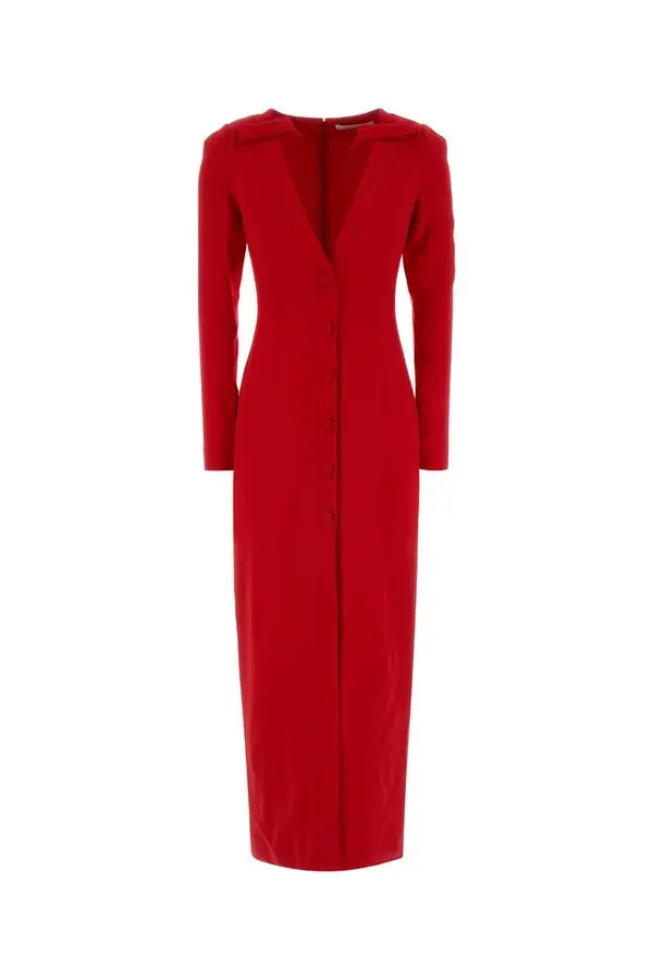 Alessandra Rich Cady Long Dress