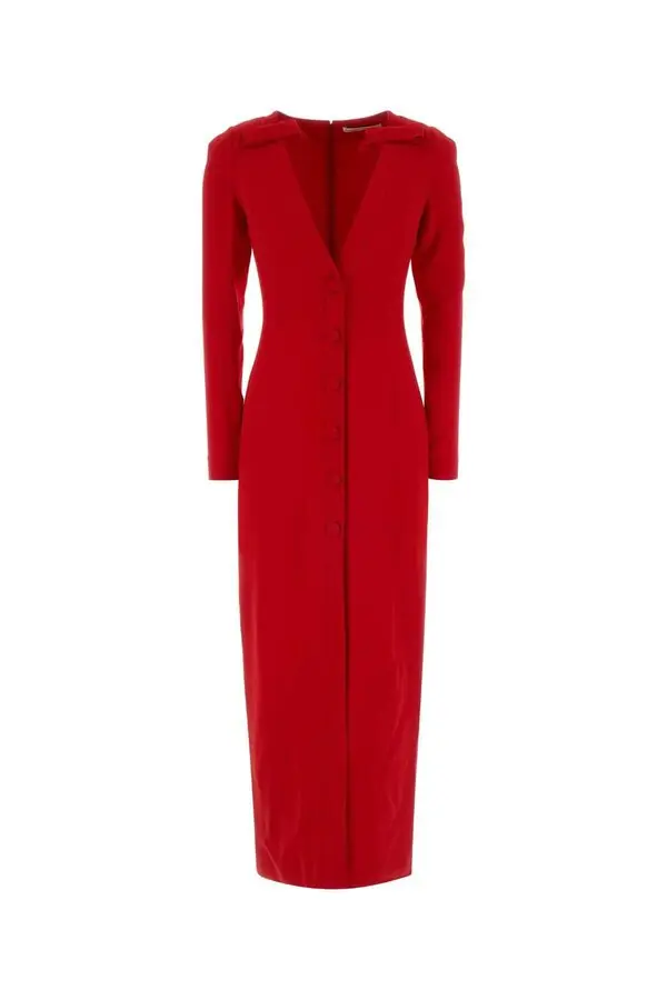 Alessandra Rich Cady Long Dress
