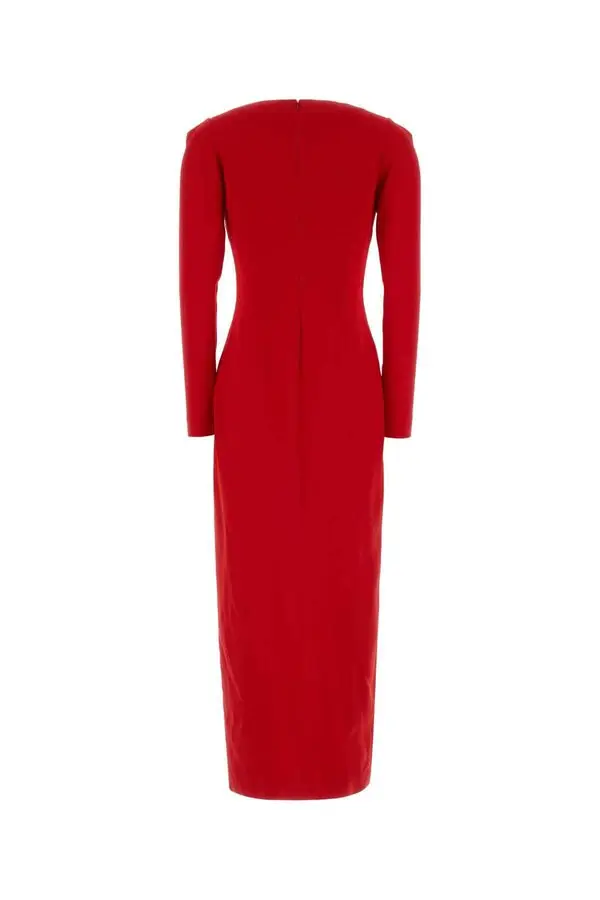 Alessandra Rich Cady Long Dress