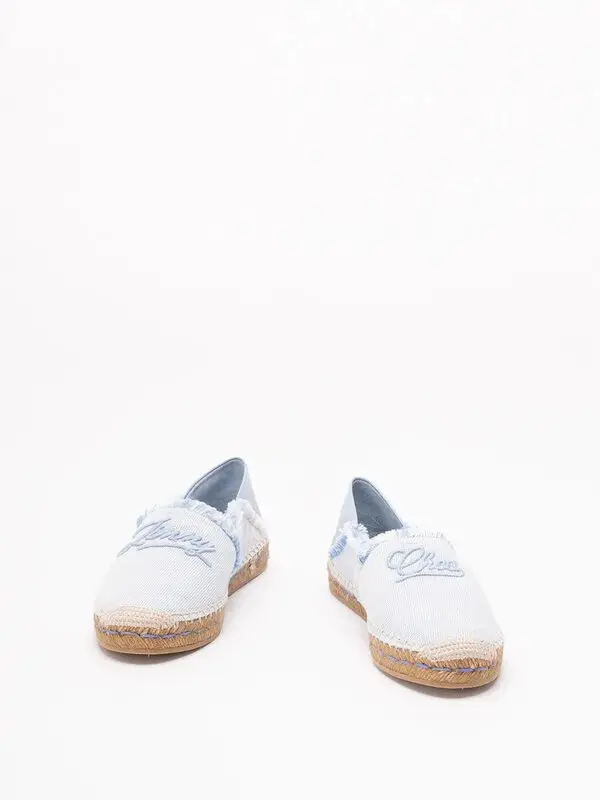 JIMMY CHOO Cotton Avi Flat - Multicolor
