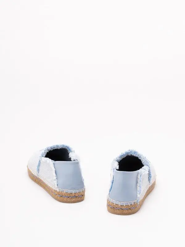JIMMY CHOO Cotton Avi Flat - Multicolor