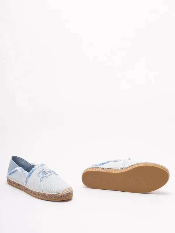 JIMMY CHOO Cotton Avi Flat - Multicolor