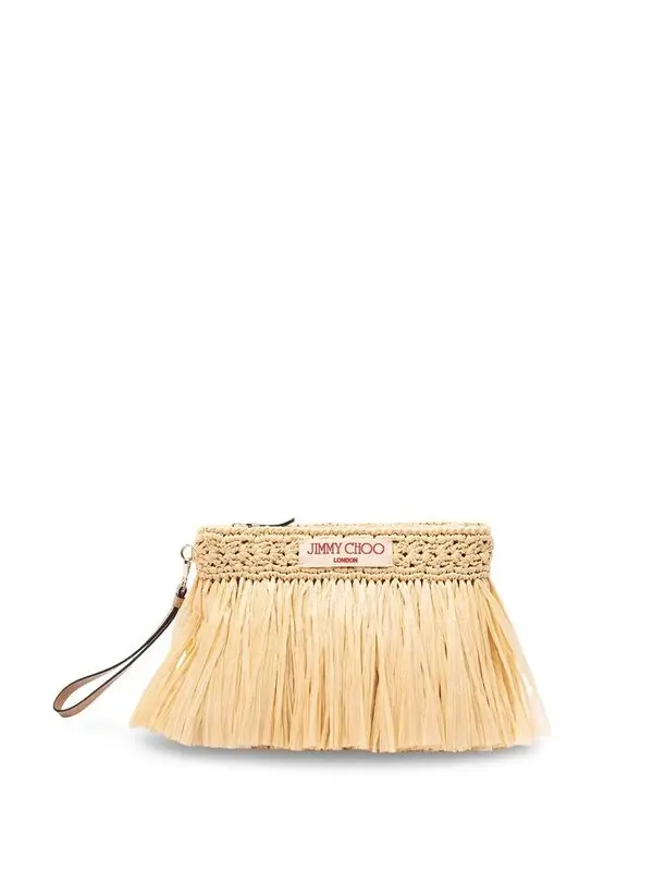JIMMY CHOO Zipped Flat Pouch
