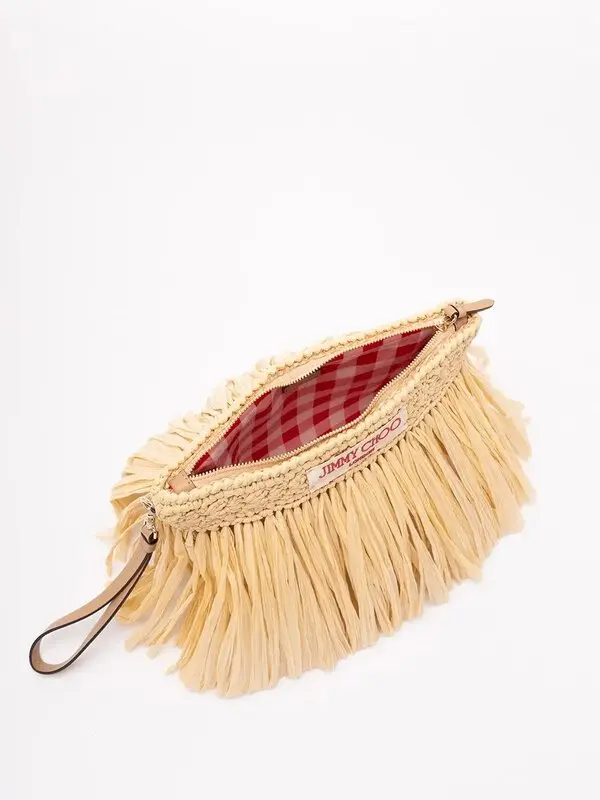 JIMMY CHOO Zipped Flat Pouch