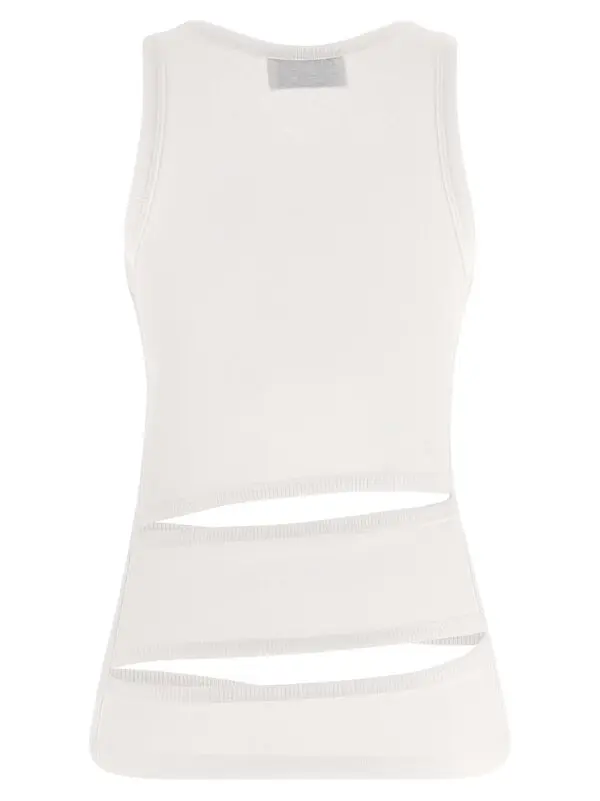 Coperni Spiral' Tank Top - White