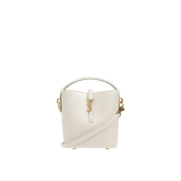 Saint Laurent Le 37 Mini Shoulder Bag - White