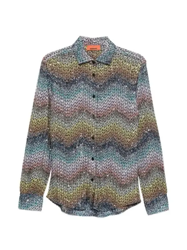 Missoni Caperdoni` Long Sleeve Shirt - Multicolor