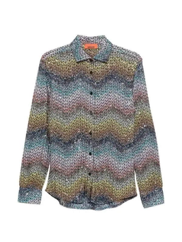 Missoni Caperdoni` Long Sleeve Shirt - Multicolor