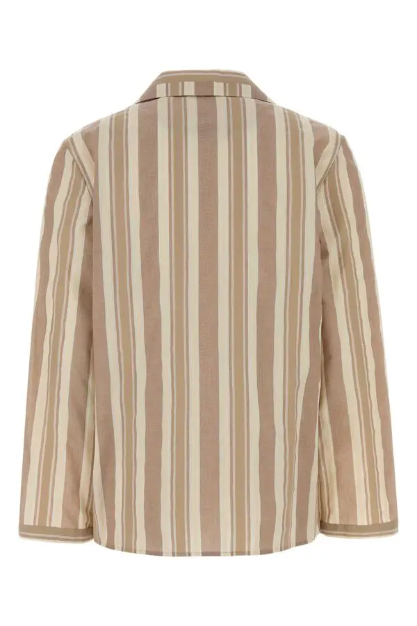 Saint Laurent Striped Cotton Shirt