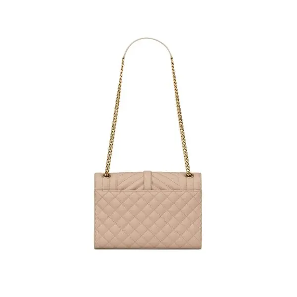 Saint Laurent Envelope Medium Bag - Cream