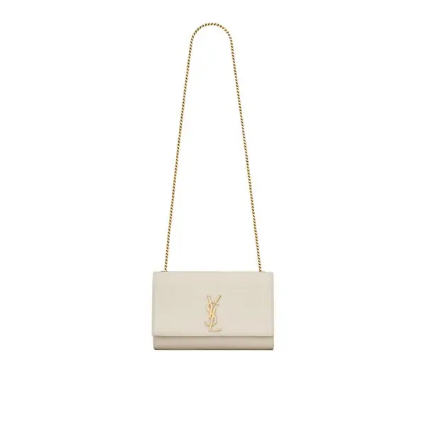 Saint Laurent Kate Shoulder Bag - White
