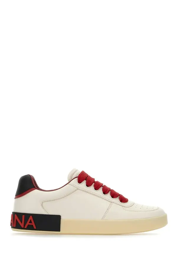 Dolce & Gabbana Leather Sneakers - Multicolor