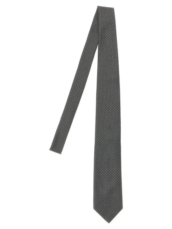 TOM FORD Silk Tie - Gray