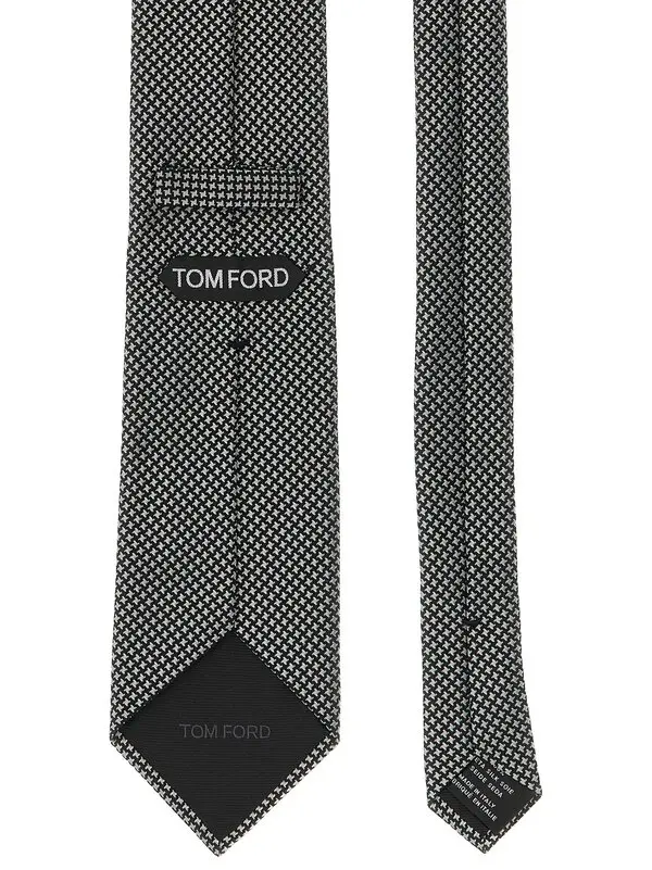 TOM FORD Silk Tie - Gray