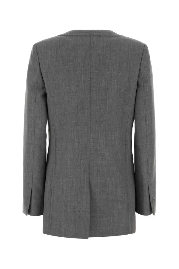 Moschino Grey Wool Blazer