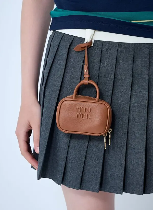 Miu Miu Micro Beau Leather Bag