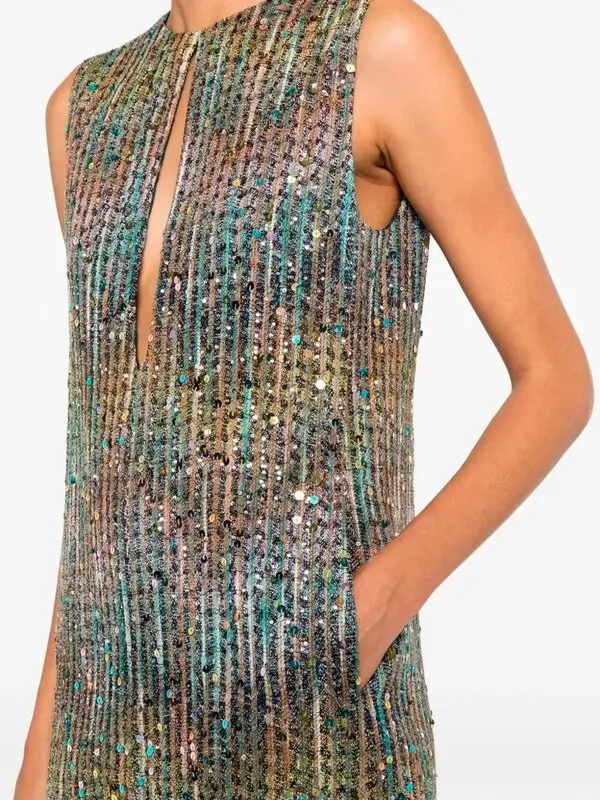 Missoni Sleeveless Short Dress - Multicolor