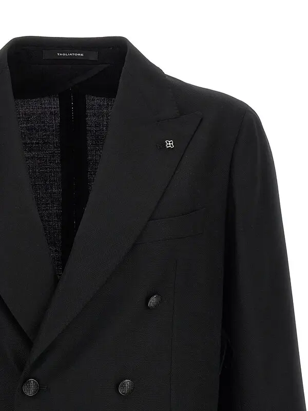 Tagliatore Montecarlo' Blazer - Black