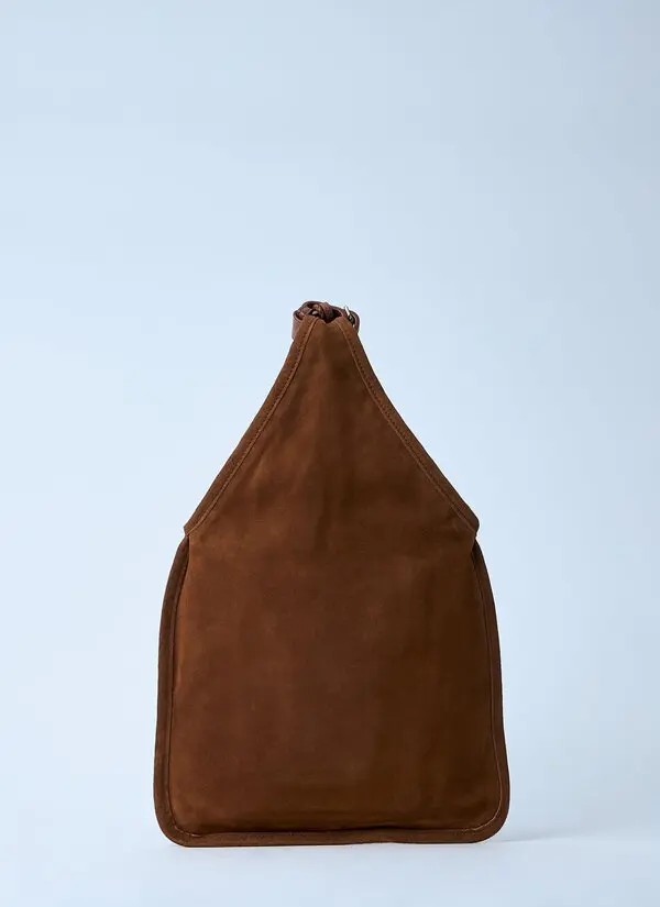 Miu Miu Suede Handbag With Tassels