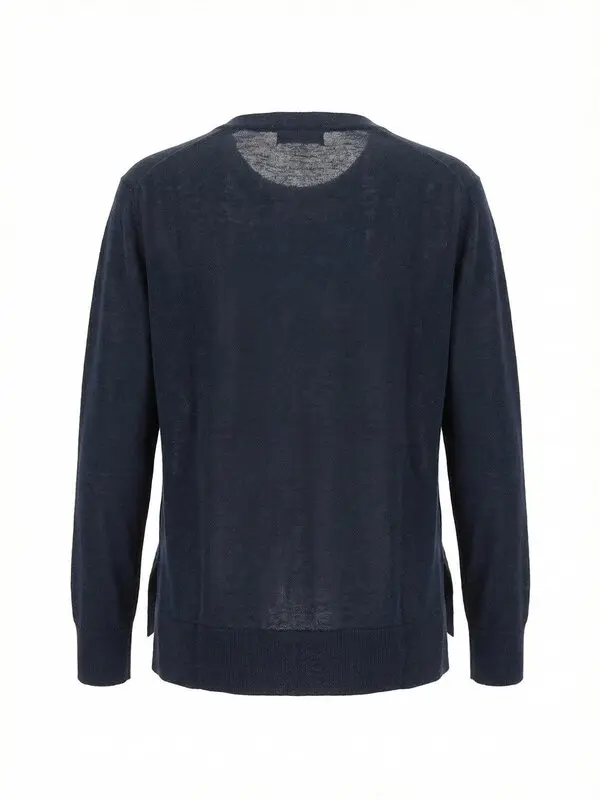 Max Mara Linen Sweater - Multicolor