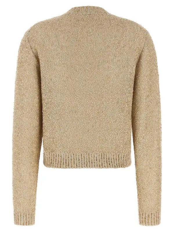 Brunello Cucinelli Sequin Sweater - Gold